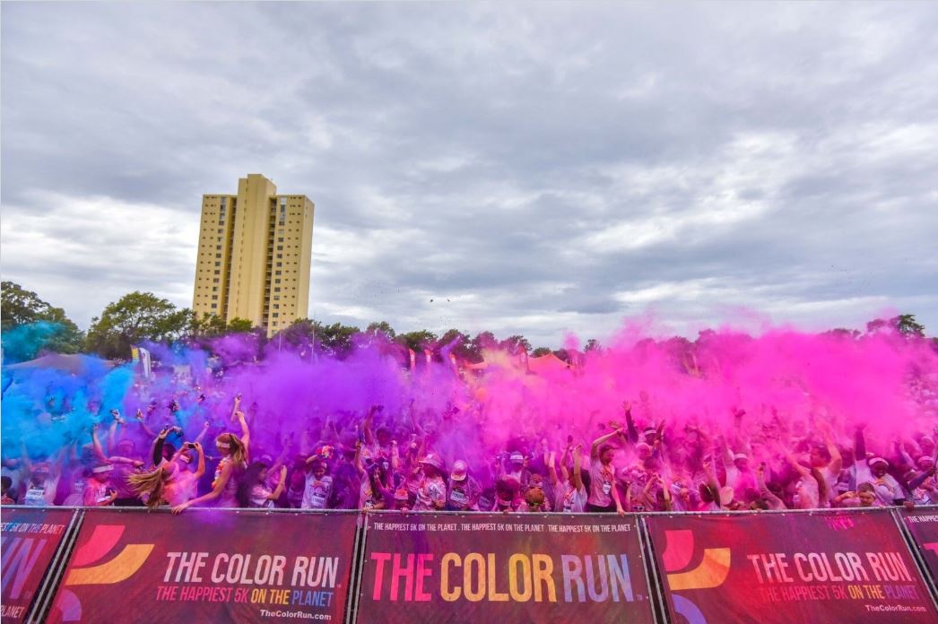 The Color Run Rainbow Tour wraps up in Stellenbosch