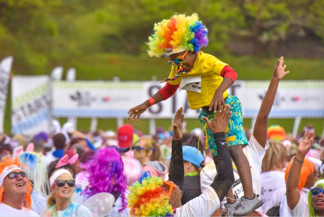 The Color Run Rainbow Tour wraps up in Stellenbosch