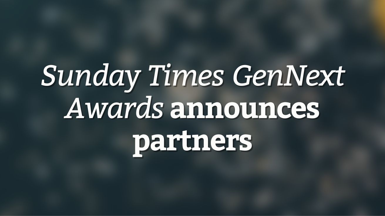 Sunday Times GenNext Awards announces partners